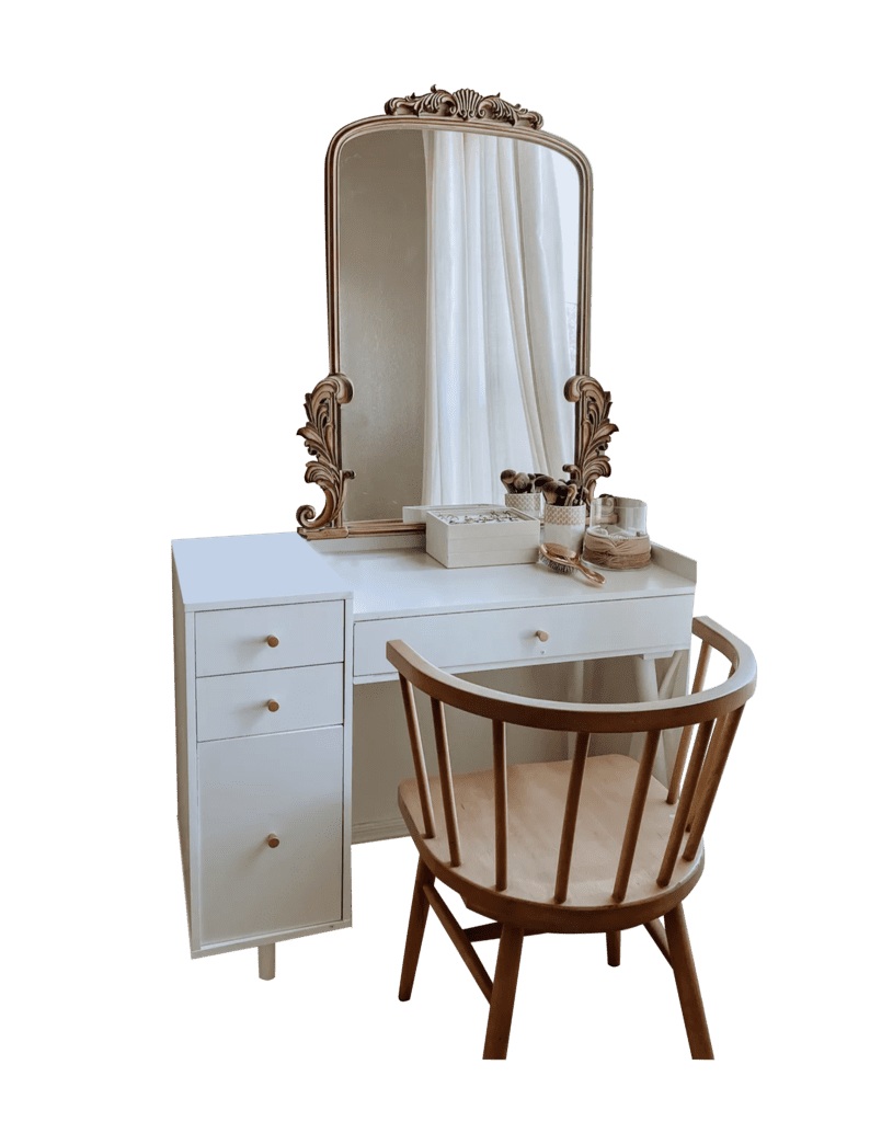 Trezel Vanity Table - Oakwood Craft BD